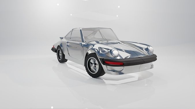 Porshe 911F high poly model 3D model rigged | CGTrader