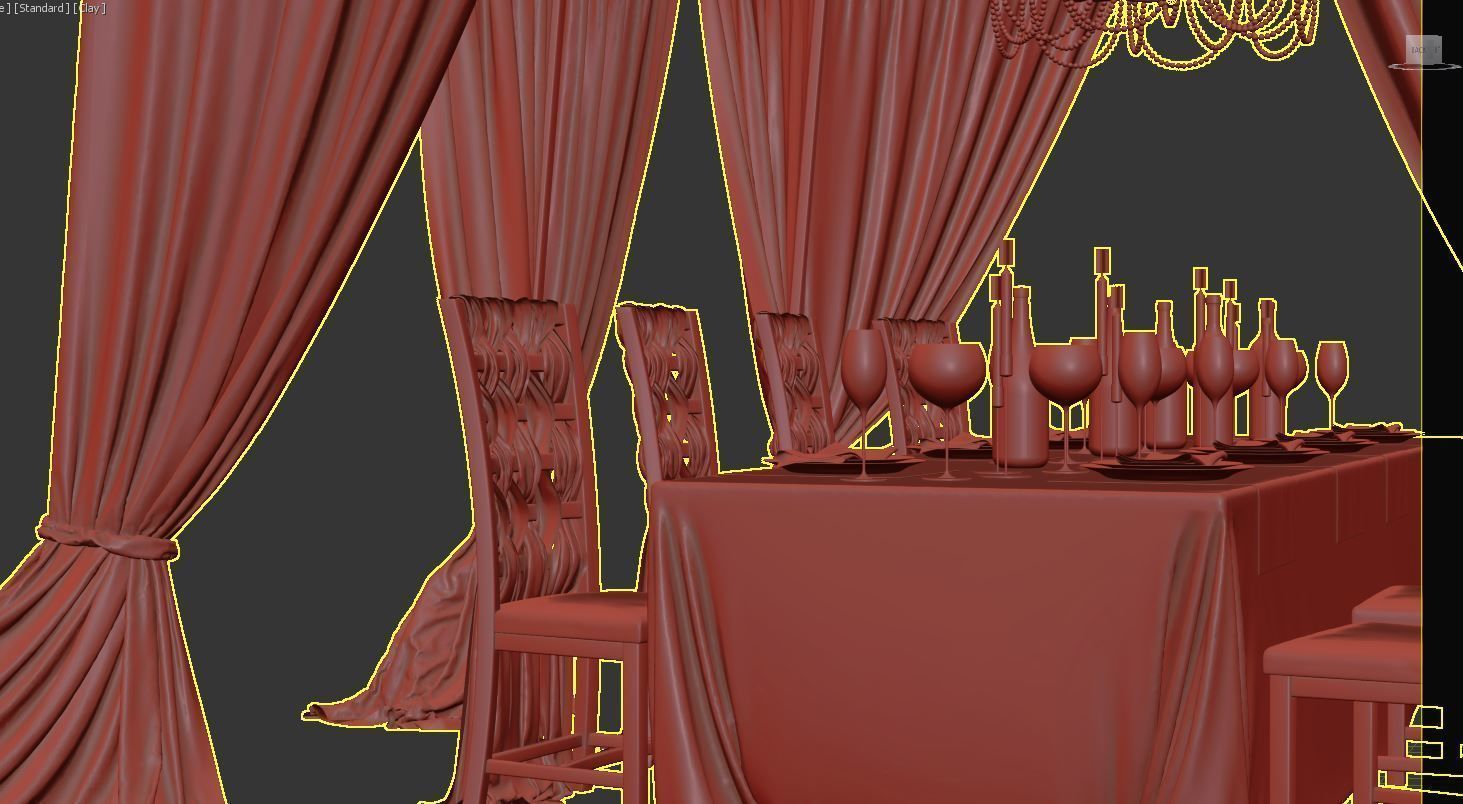 Party tent 3D model | CGTrader