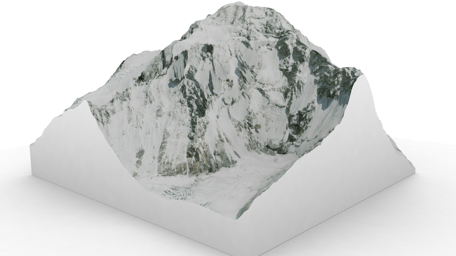 Mount Cho Oyu 3D model | CGTrader