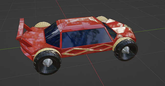 3D model racing car game ready VR / AR / low-poly | CGTrader