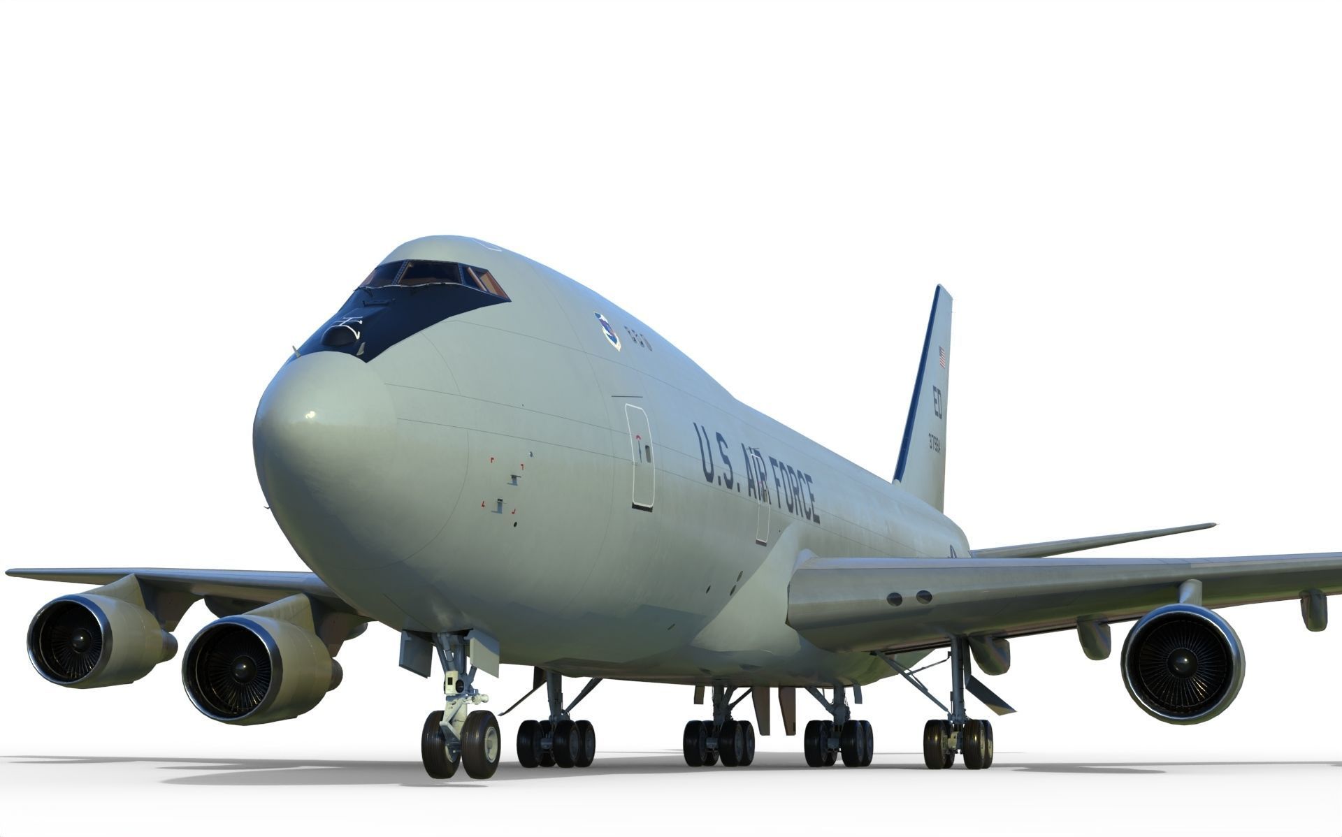 Boeing 747 Airborne Aircraft Carrier 3D model | CGTrader