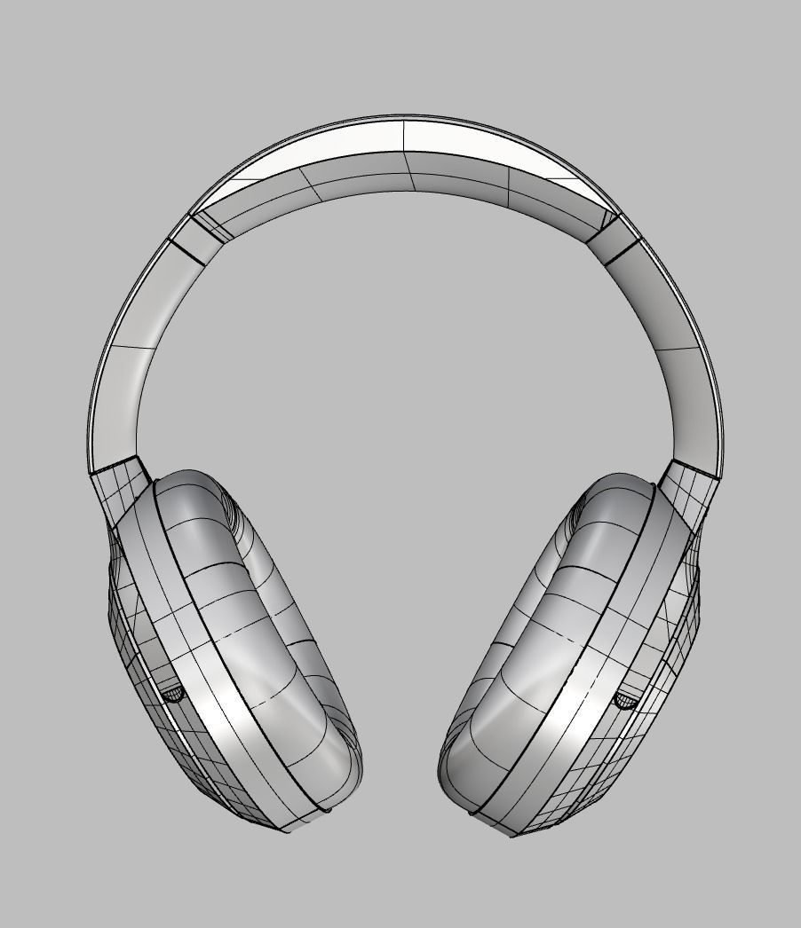 Sony Mx4 Headphones 3D model | CGTrader