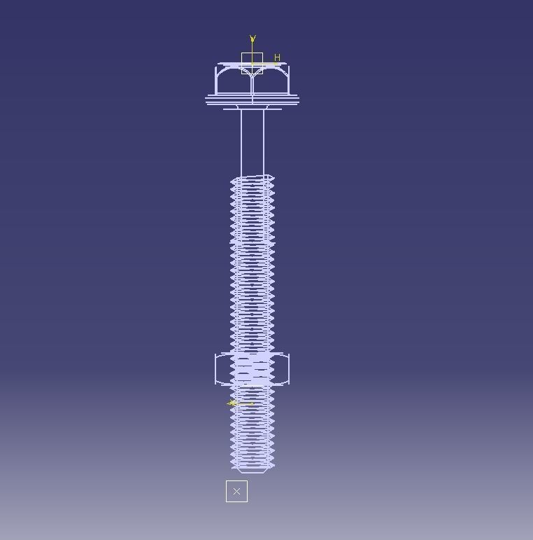 M5 Hex Bolt and Nut 3D model 3D printable | CGTrader