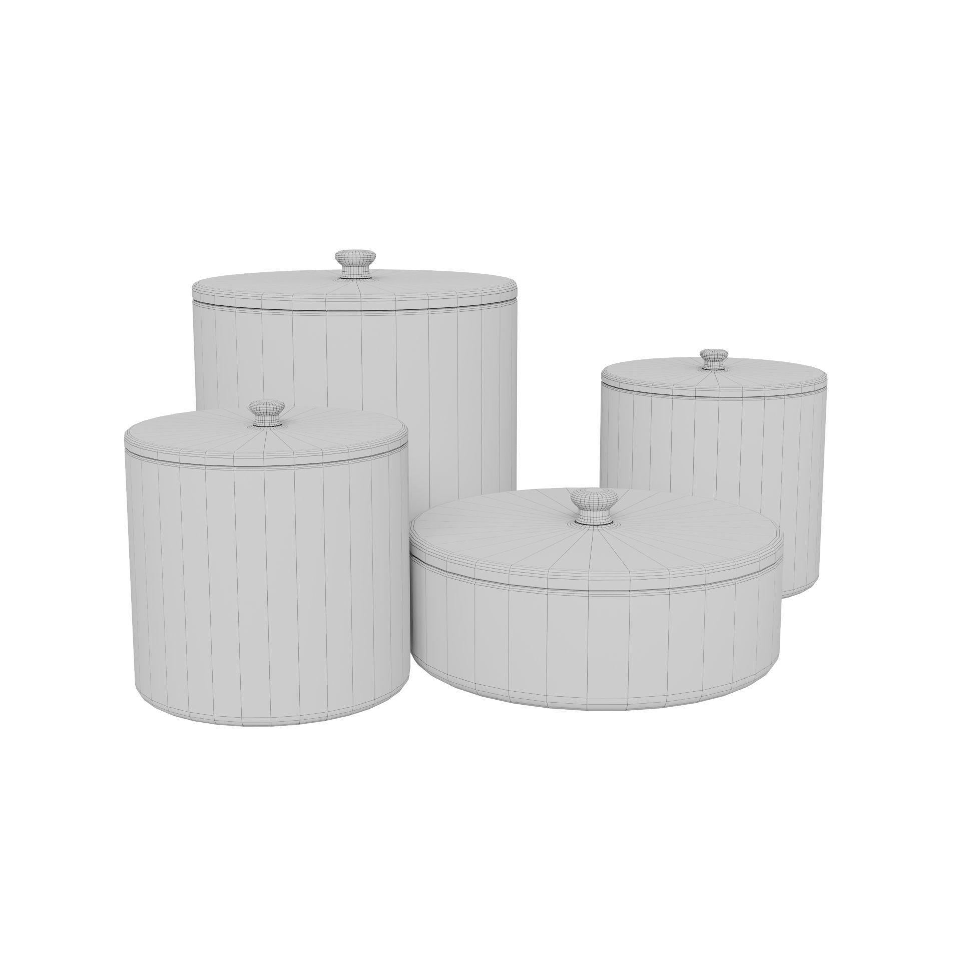 Set of Containers 3D model | CGTrader