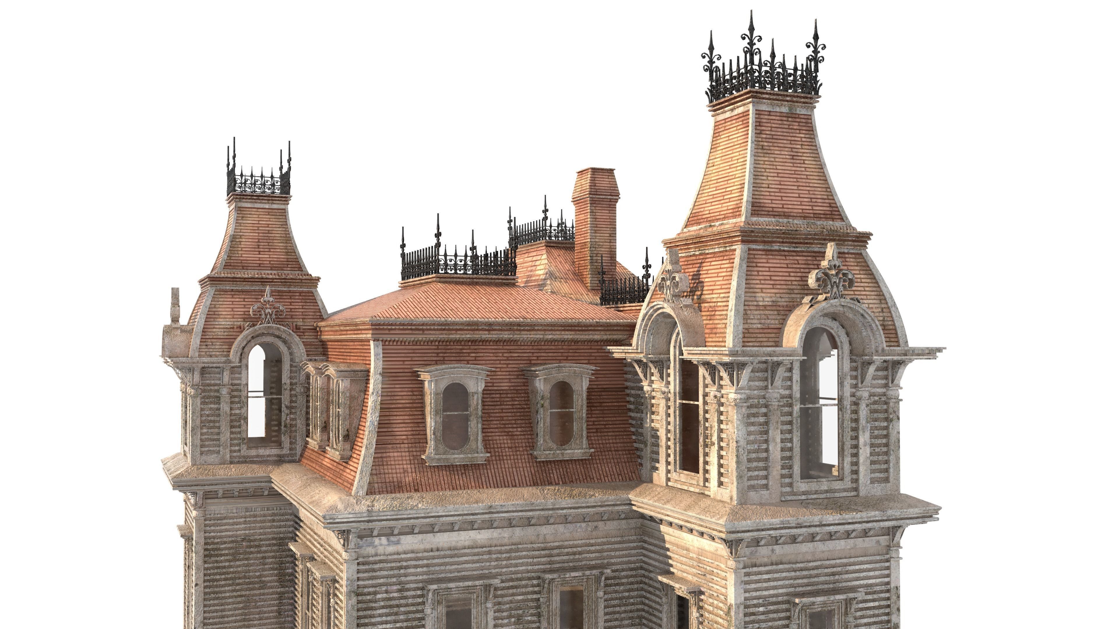 Victorian House Asset Bundle 3D model | CGTrader