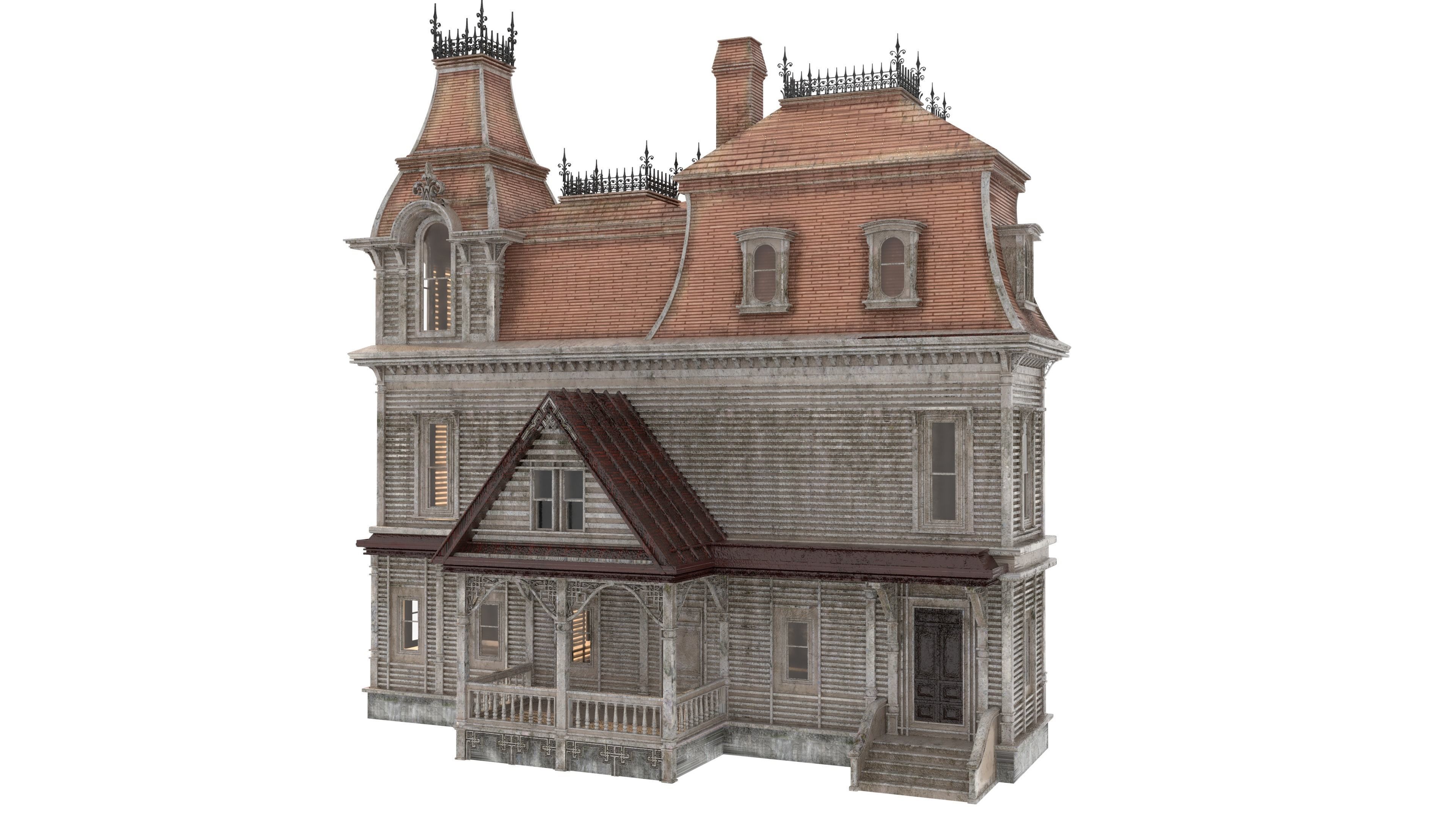 Victorian House Asset Bundle 3D model | CGTrader
