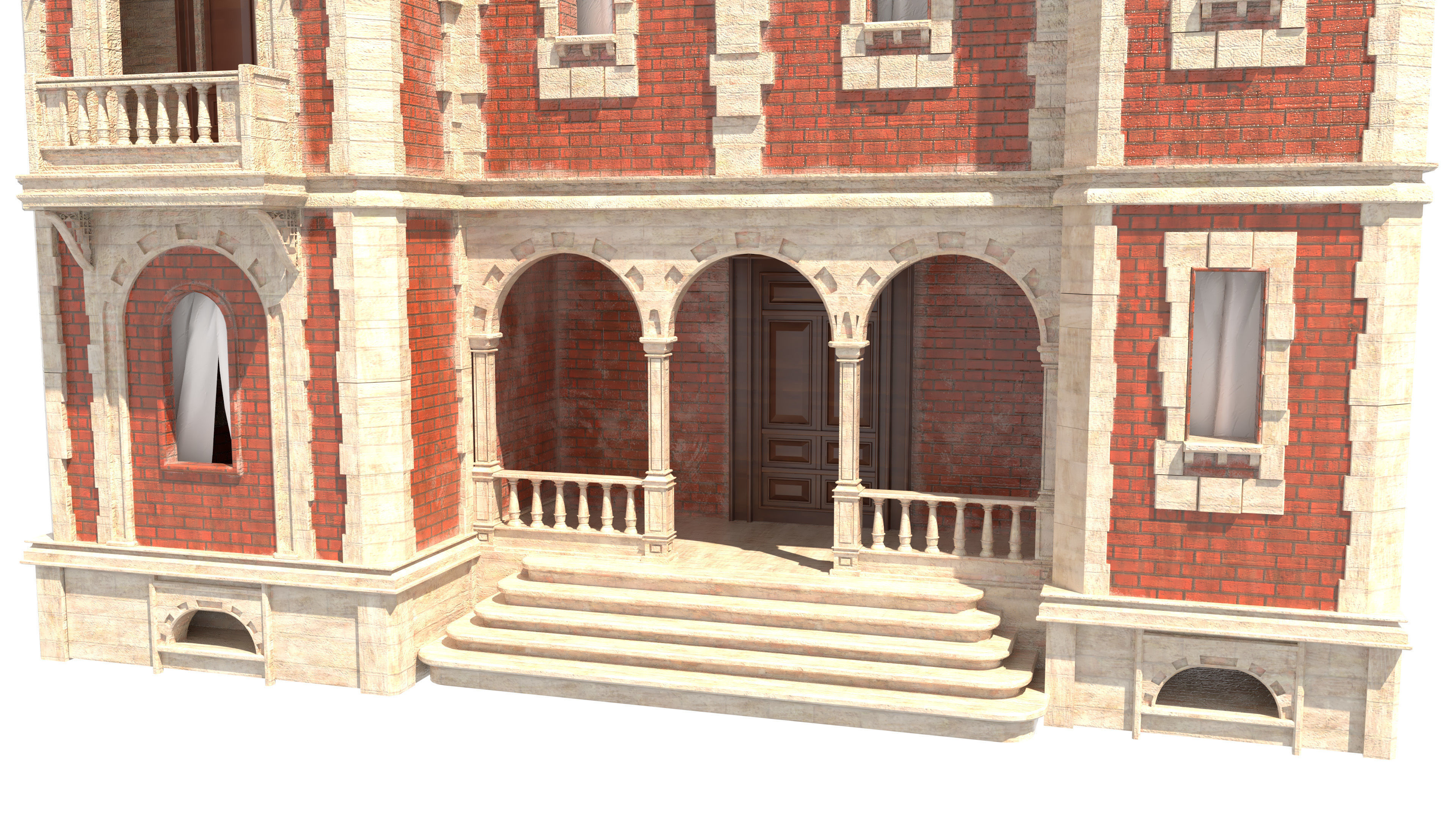 Victorian House Asset Bundle 3D model | CGTrader