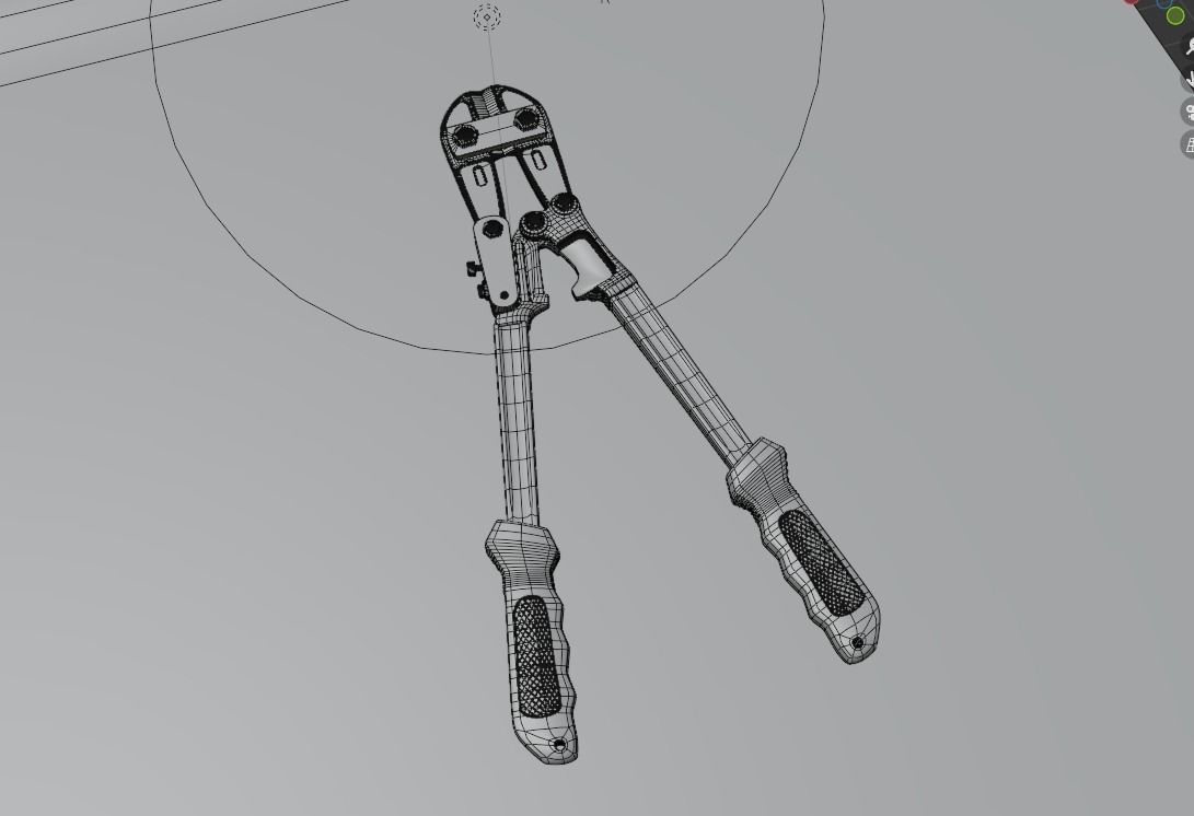bolt cutter 3D model | CGTrader