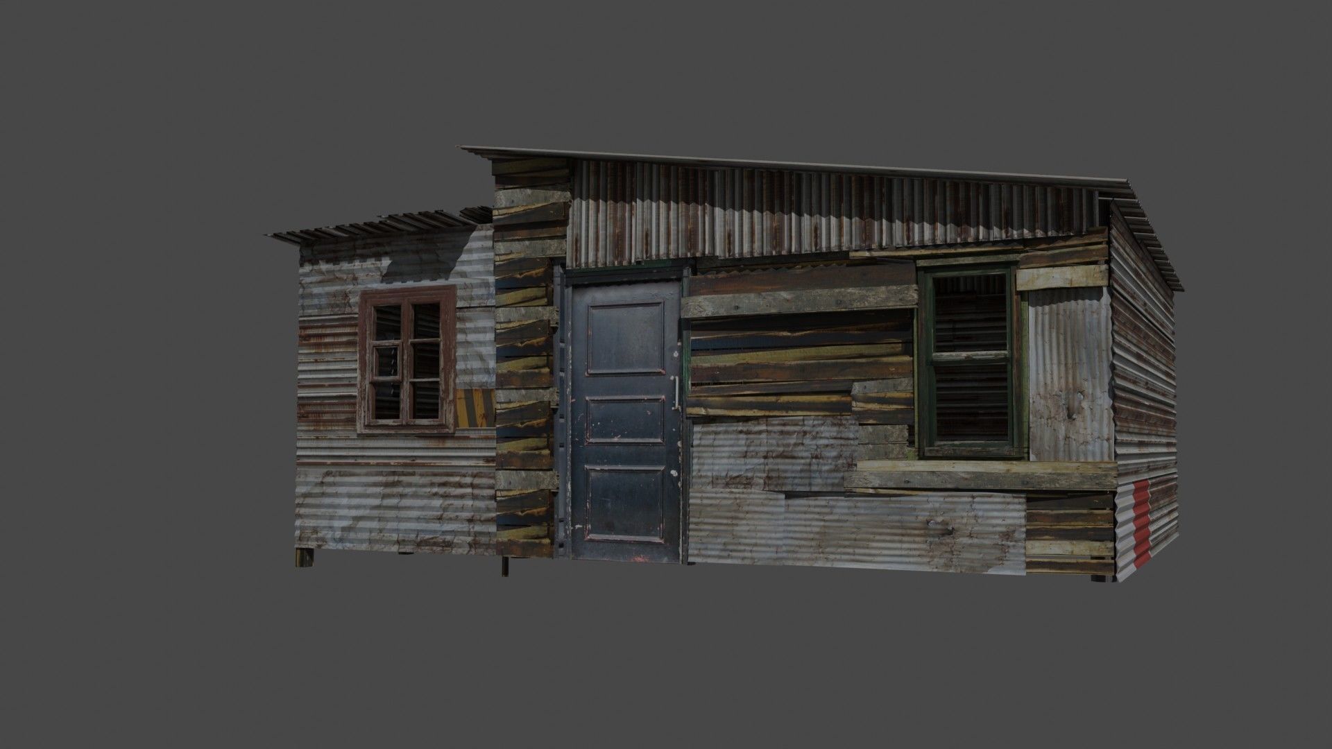 3D model Shanty Town house pack VR / AR / low-poly | CGTrader