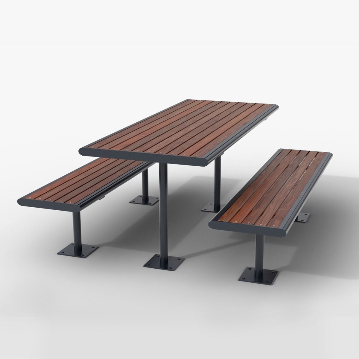 3D model Picnic Table VR / AR / low-poly | CGTrader