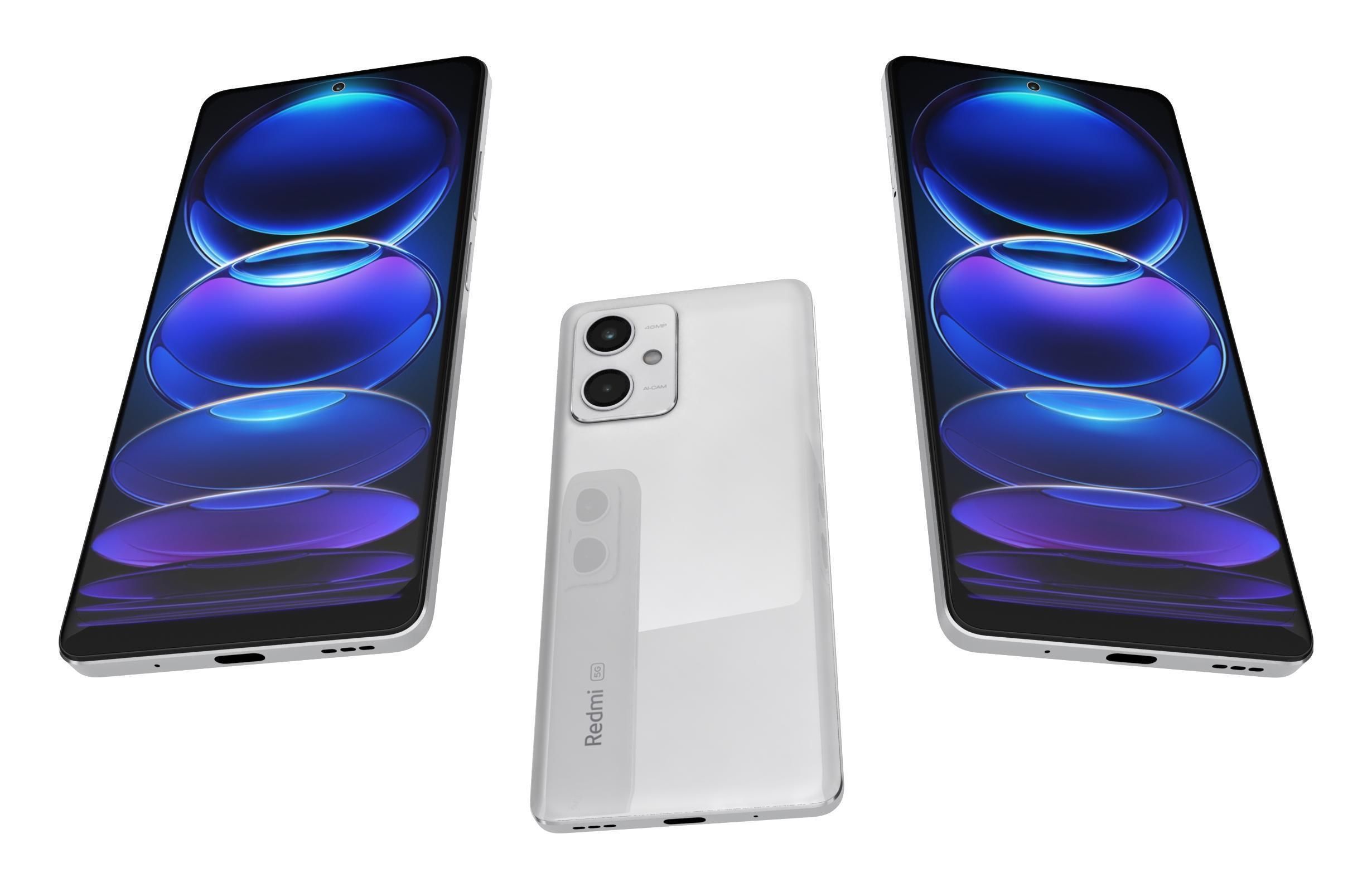 Xiaomi Redmi Note 12 White 3D model | CGTrader