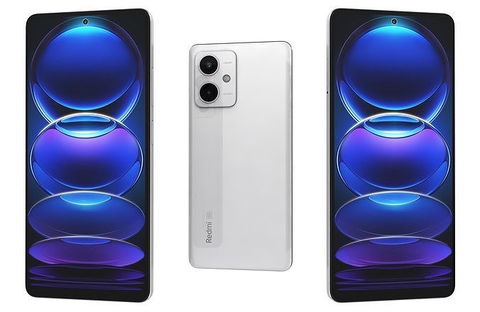 Xiaomi Redmi Note 12 White 3D model | CGTrader