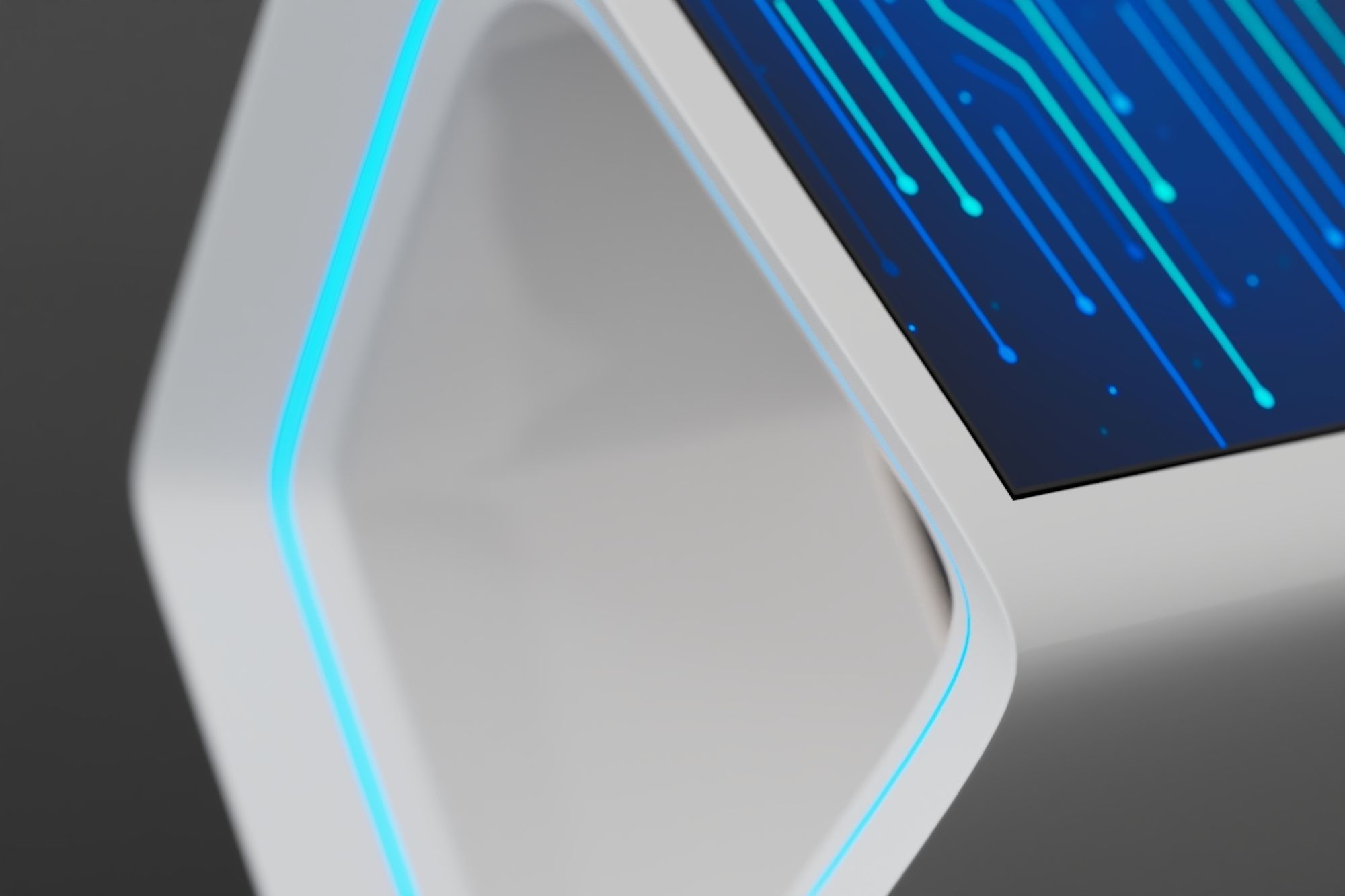 Touch Screen Monitor for public space - perfect for showroom free 3D ...