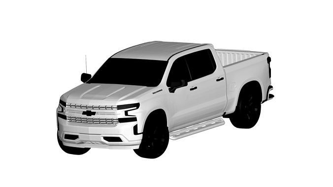 Chevrolet Silverado 3D model | CGTrader