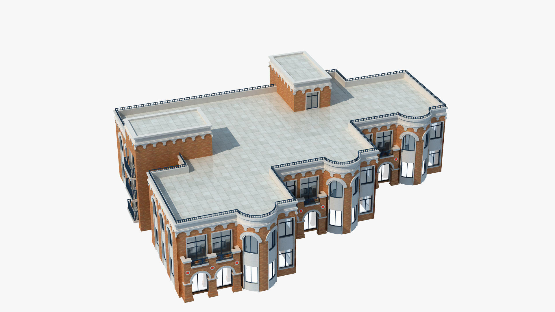 Kindergarten building 3D model | CGTrader