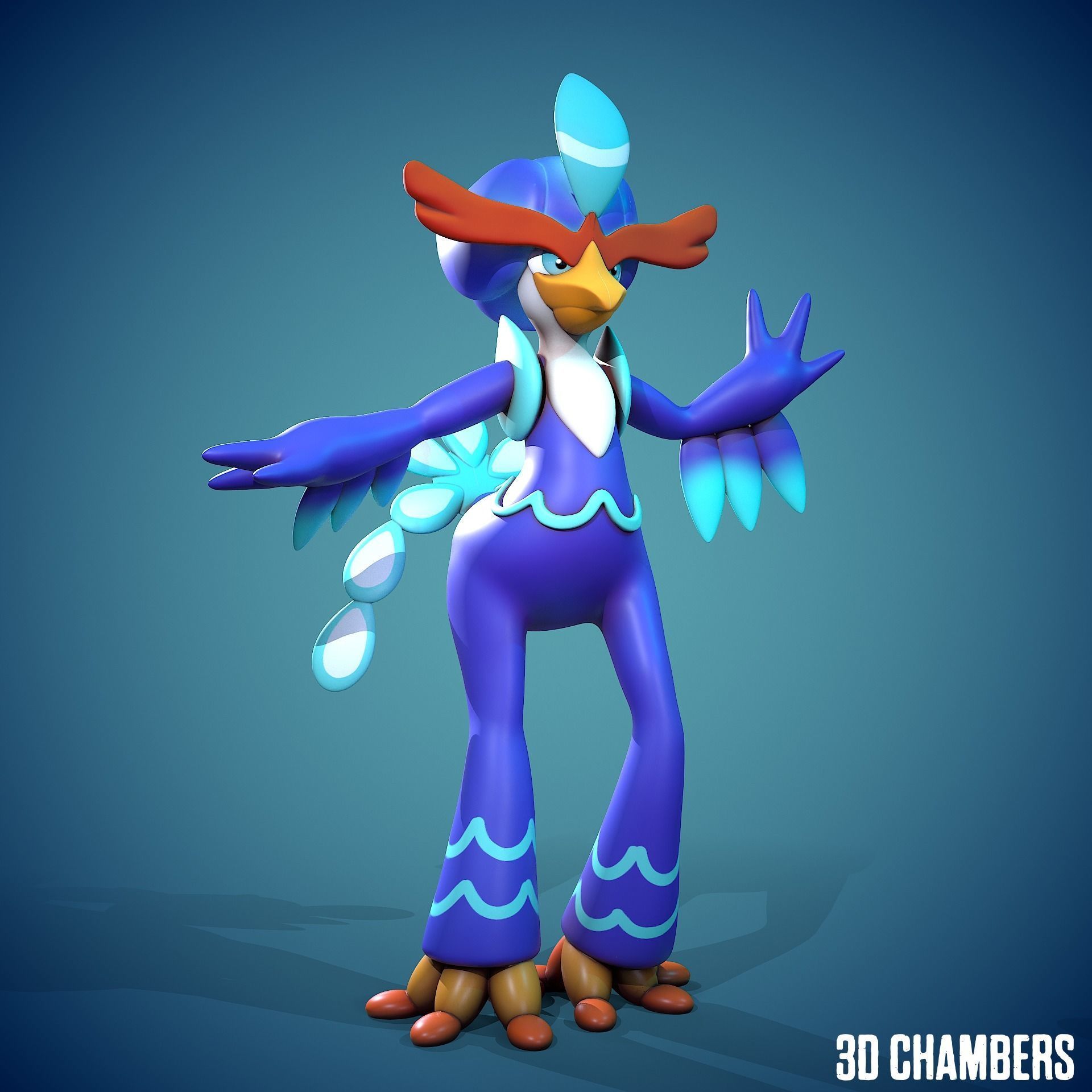 Gen 9 Starters evolutions pack - POKEMON SCARLET POKEMON VIOLET 3D ...