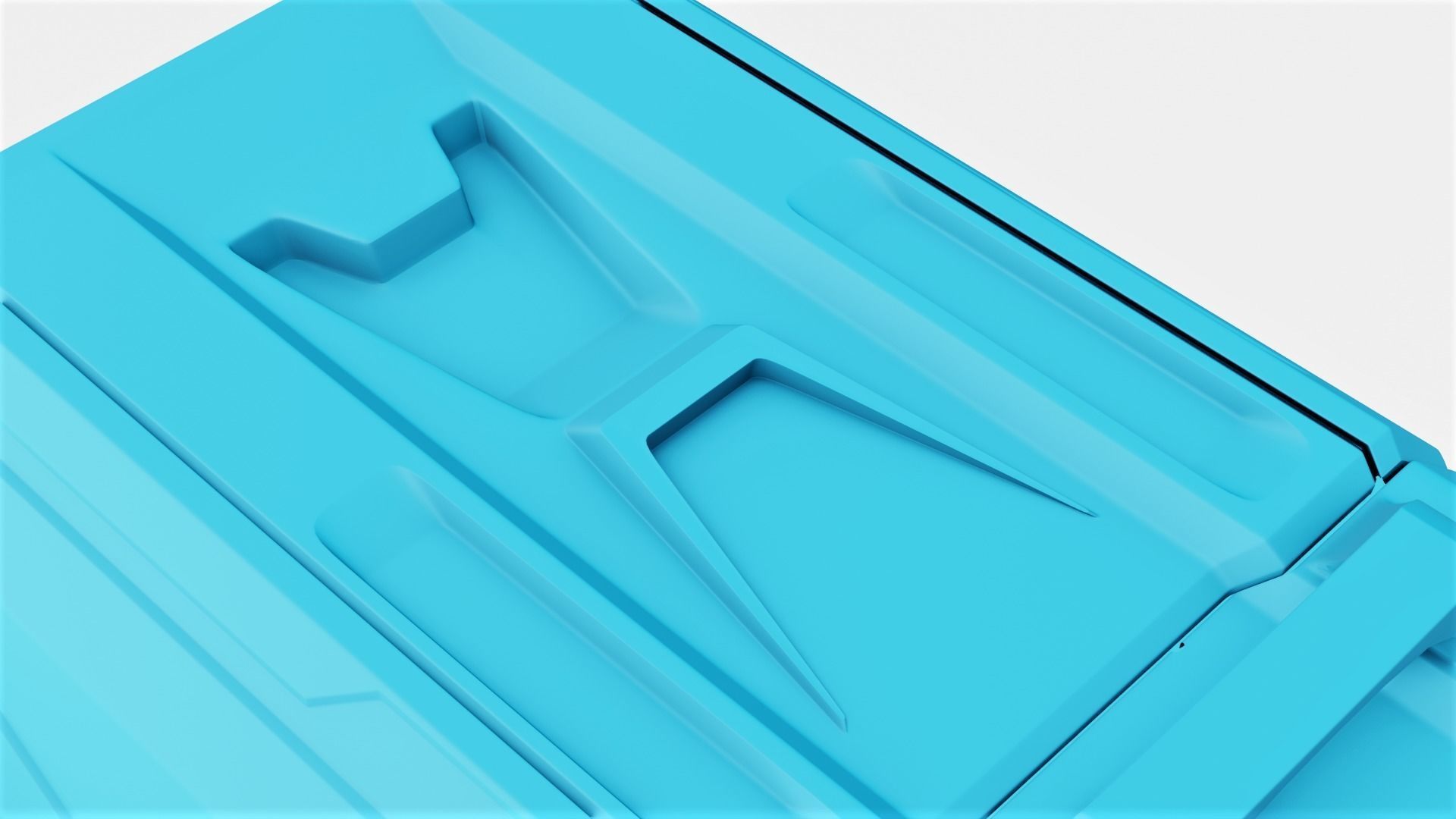 SCI-Fi Futuristic Computer free 3D model | CGTrader