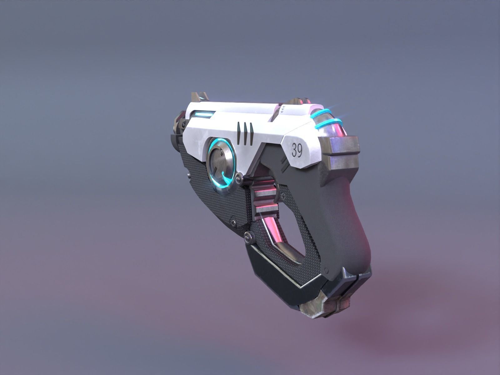 3D model Tracer Puls Pistol For Game Asset VR / AR / low-poly | CGTrader