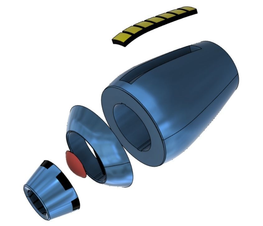 Megaman buster DMC5 version 3D print Friendly 3D model 3D printable ...