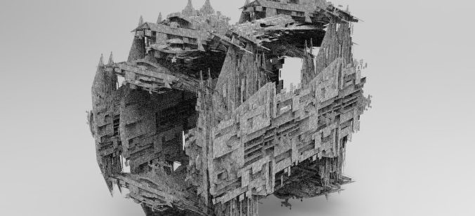 Mega city hellscape 1 3D model | CGTrader