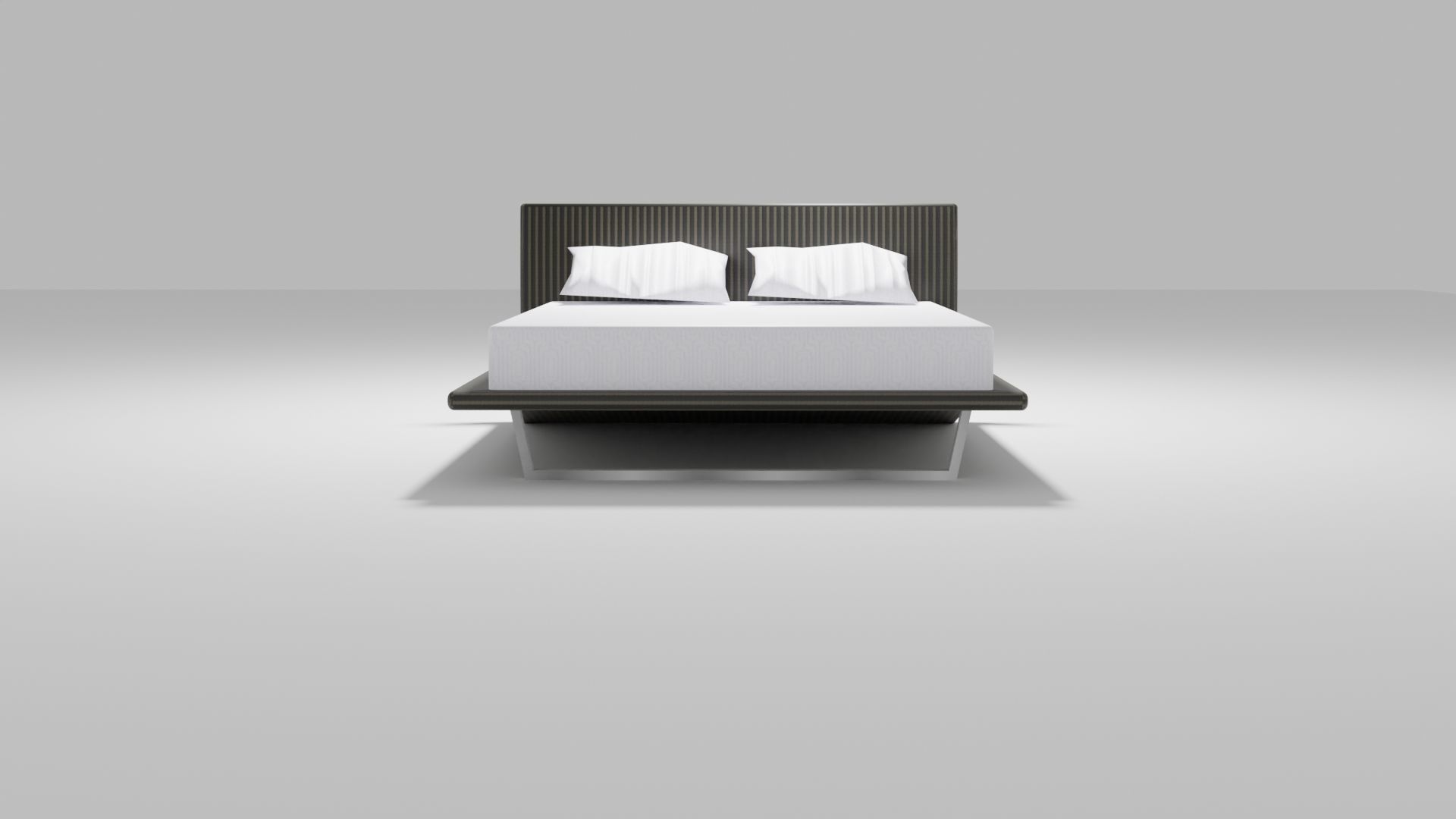 Aesthetic Bed 3D model | CGTrader
