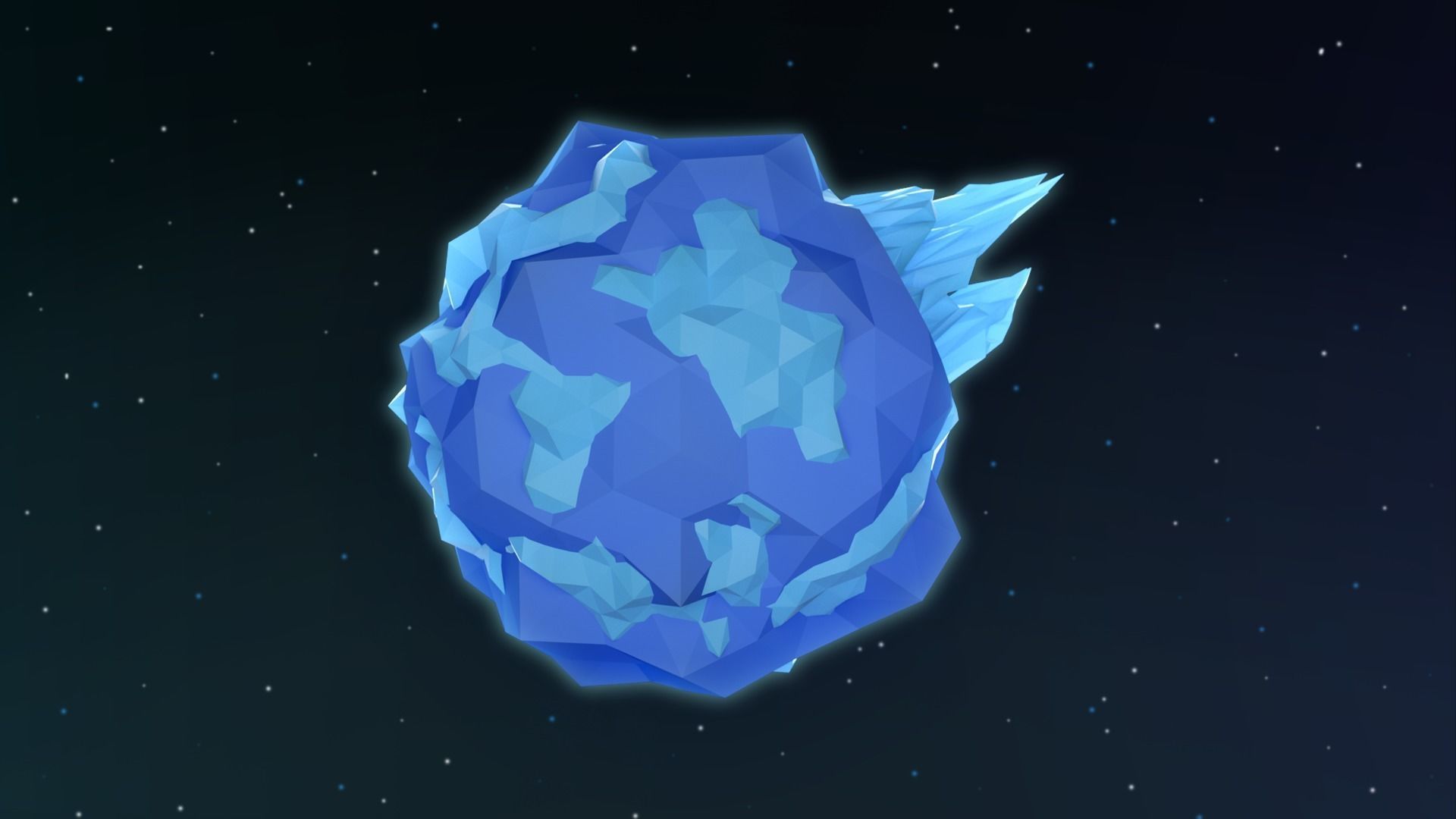 Free Demo of Low Poly Space Alien Worlds 3D Asset Pack free VR / AR ...