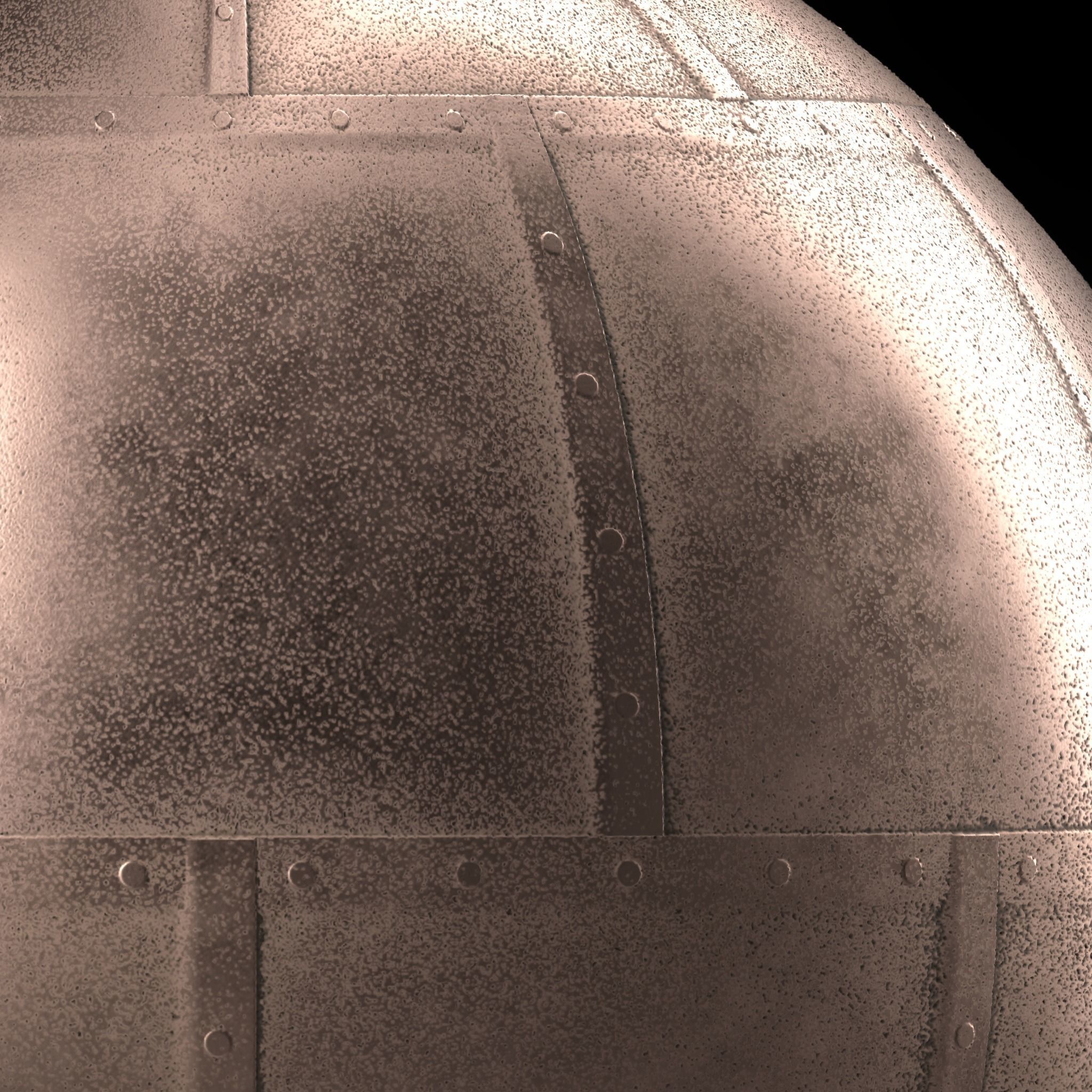 3D model Metal panel Materials 1- 3 Metal panel Pbr 4k Seamless VR / AR ...