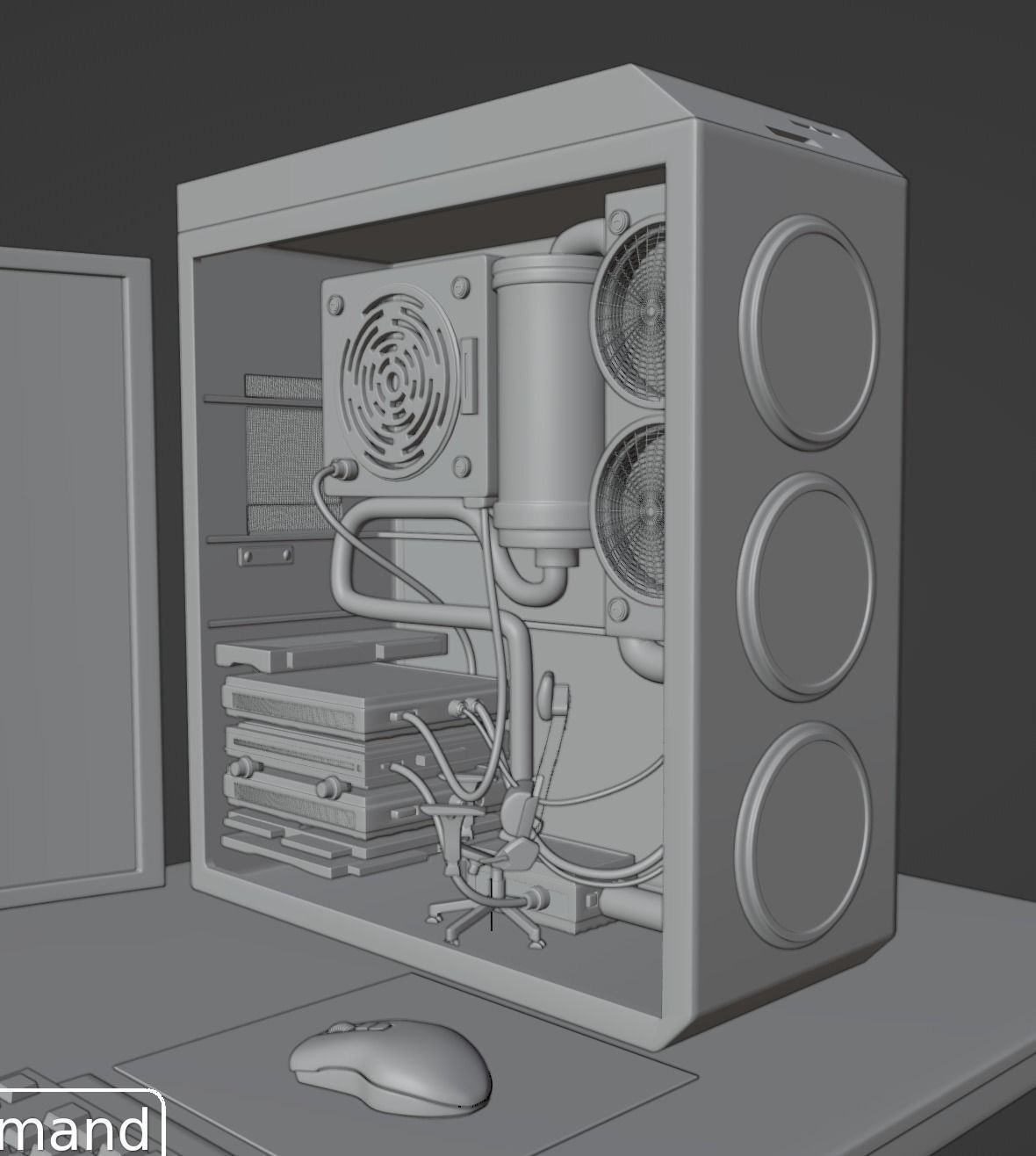 3D model Computer Gaming Desktop PC VR / AR / low-poly | CGTrader