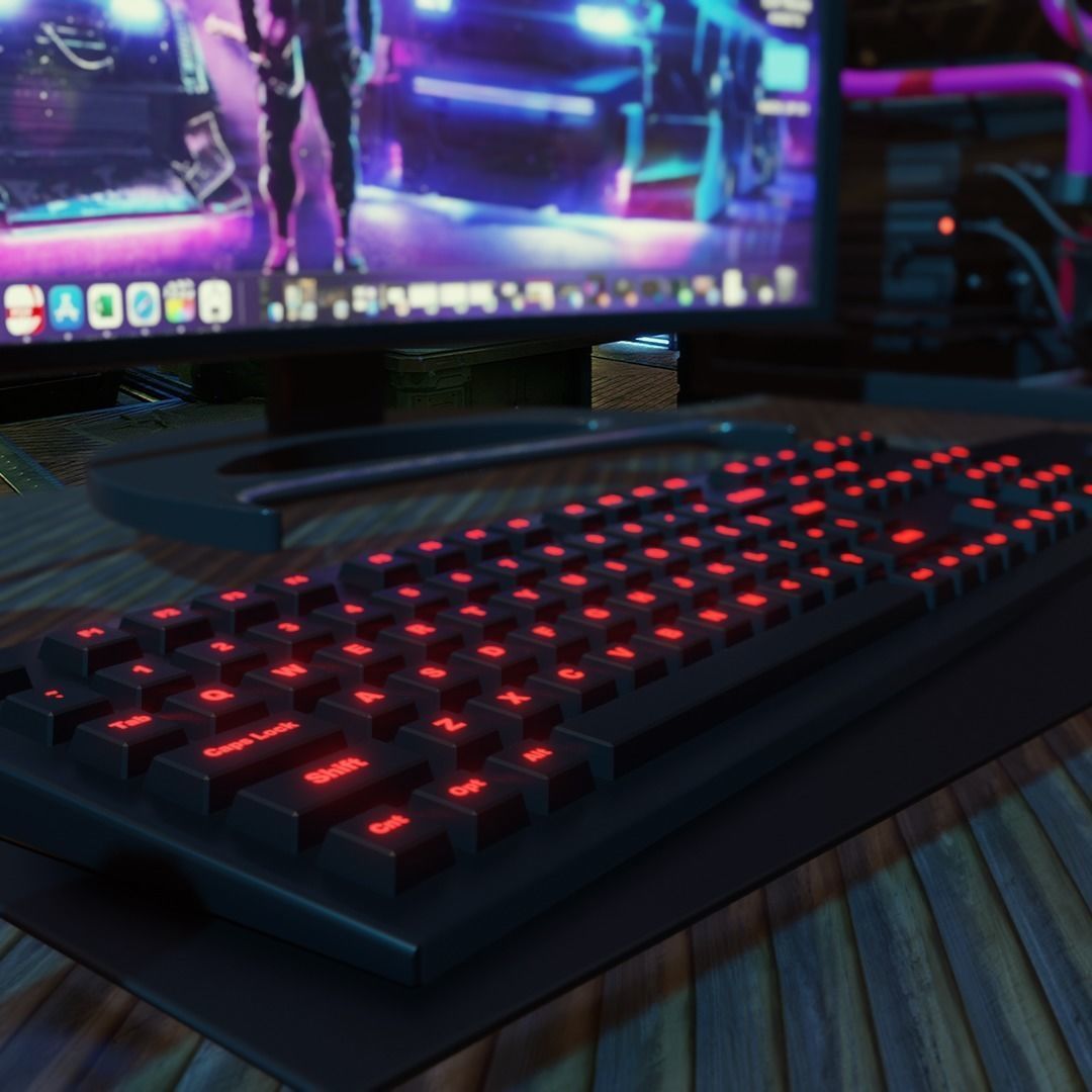 3D model Computer Gaming Desktop PC VR / AR / low-poly | CGTrader
