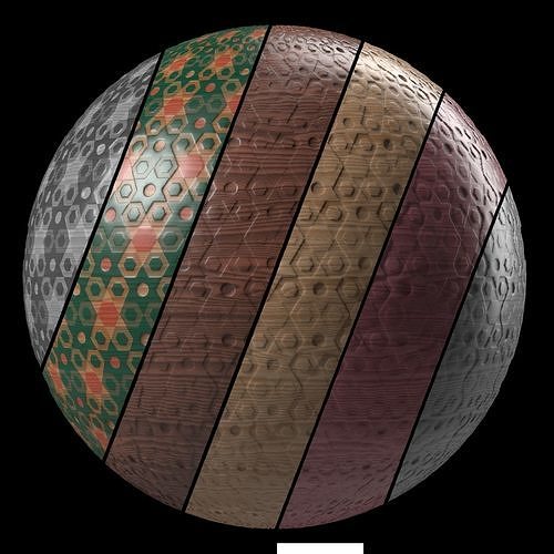 3D model Wood Materials 12- Decorative Wood panel Seamless Pbr 4k VR ...