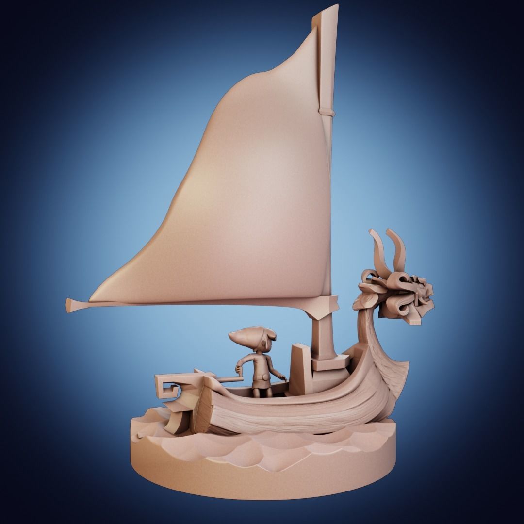 Zelda - King of Red Lions 3D model 3D printable | CGTrader