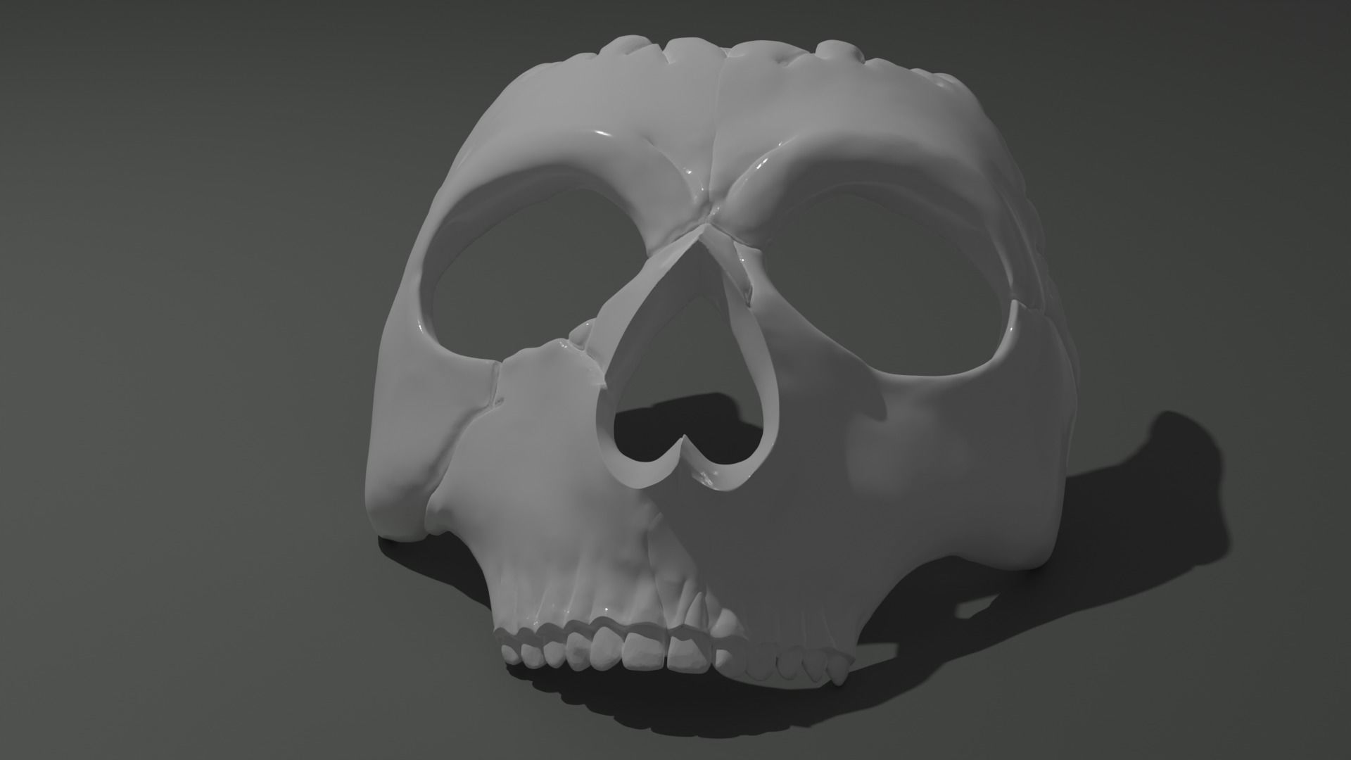 Ghost mask - skull call of duty 3D model 3D printable | CGTrader