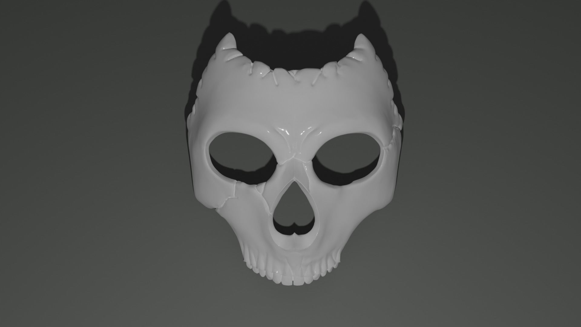 Ghost mask - skull call of duty 3D model 3D printable | CGTrader