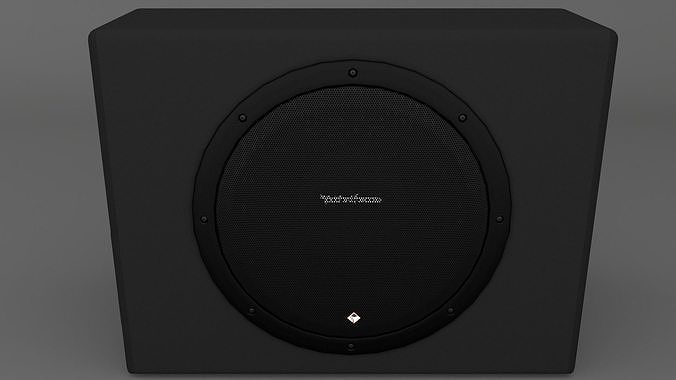 Rockford Fosgate Punch P300 3D model | CGTrader