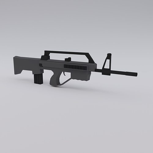 3D model KH 2002 KHAYBAR assault rifle VR / AR / low-poly | CGTrader