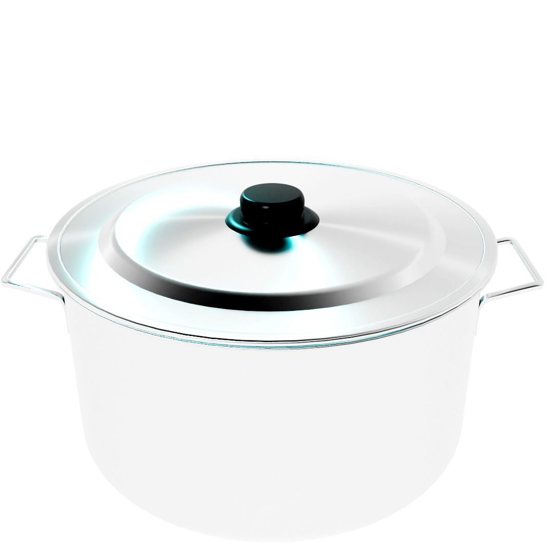 MidPoly Pans Kit 3D model | CGTrader