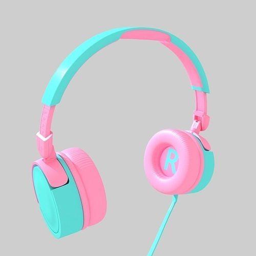 Headphones 3D model animated rigged | CGTrader