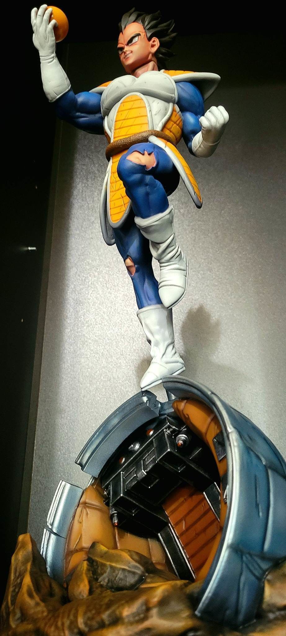 VEGETA REAL ON CAPSULE 3D model 3D printable | CGTrader