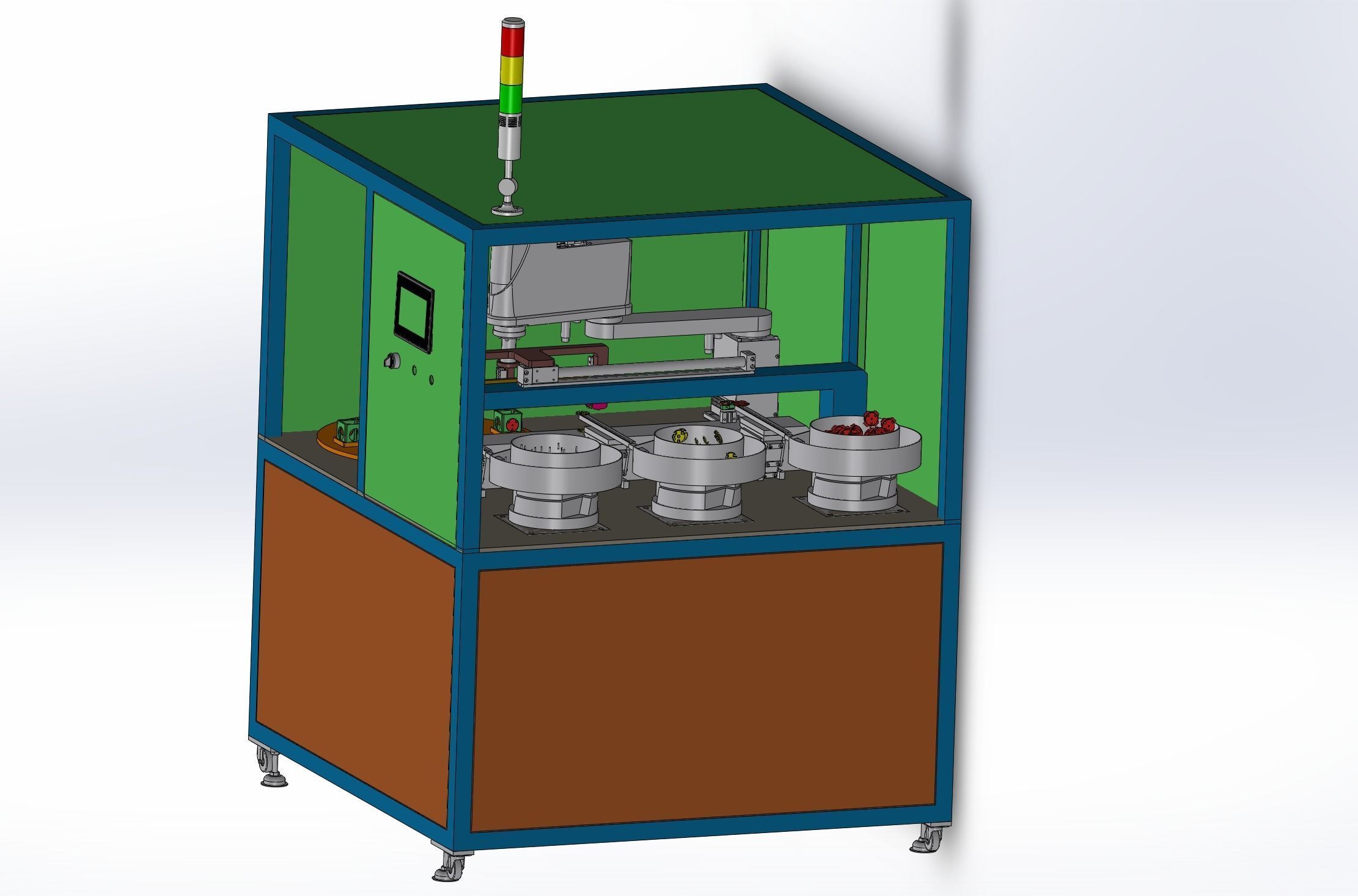 Panel automatic assembly line 3D model | CGTrader