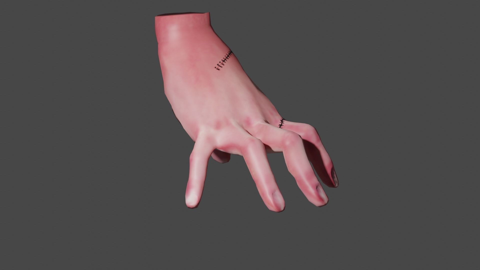 Thing hand addams 3D model 3D model | CGTrader