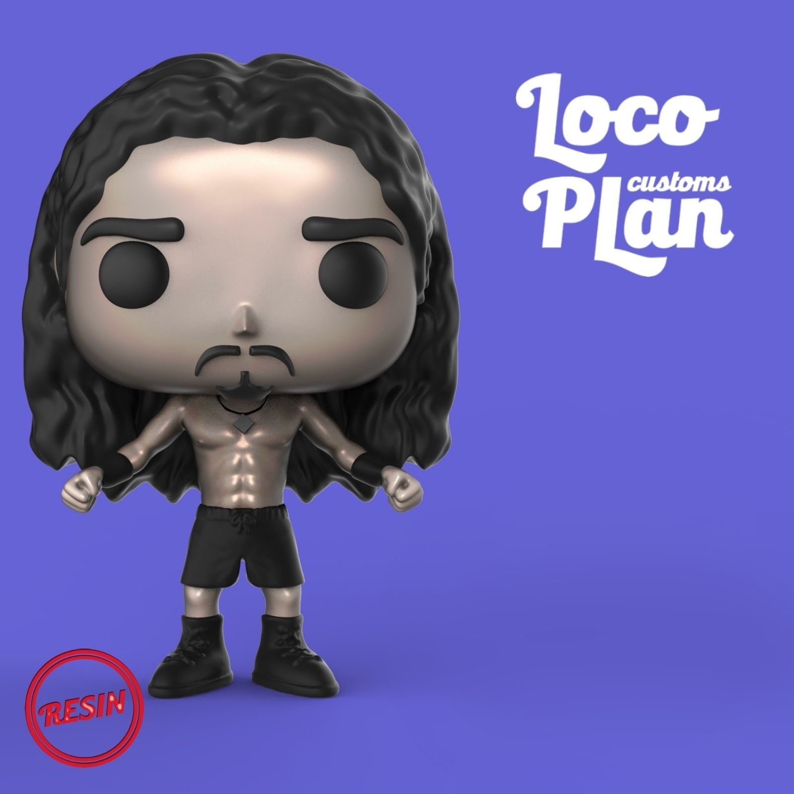 Chris Cornell Custom Funko 3D model 3D printable | CGTrader