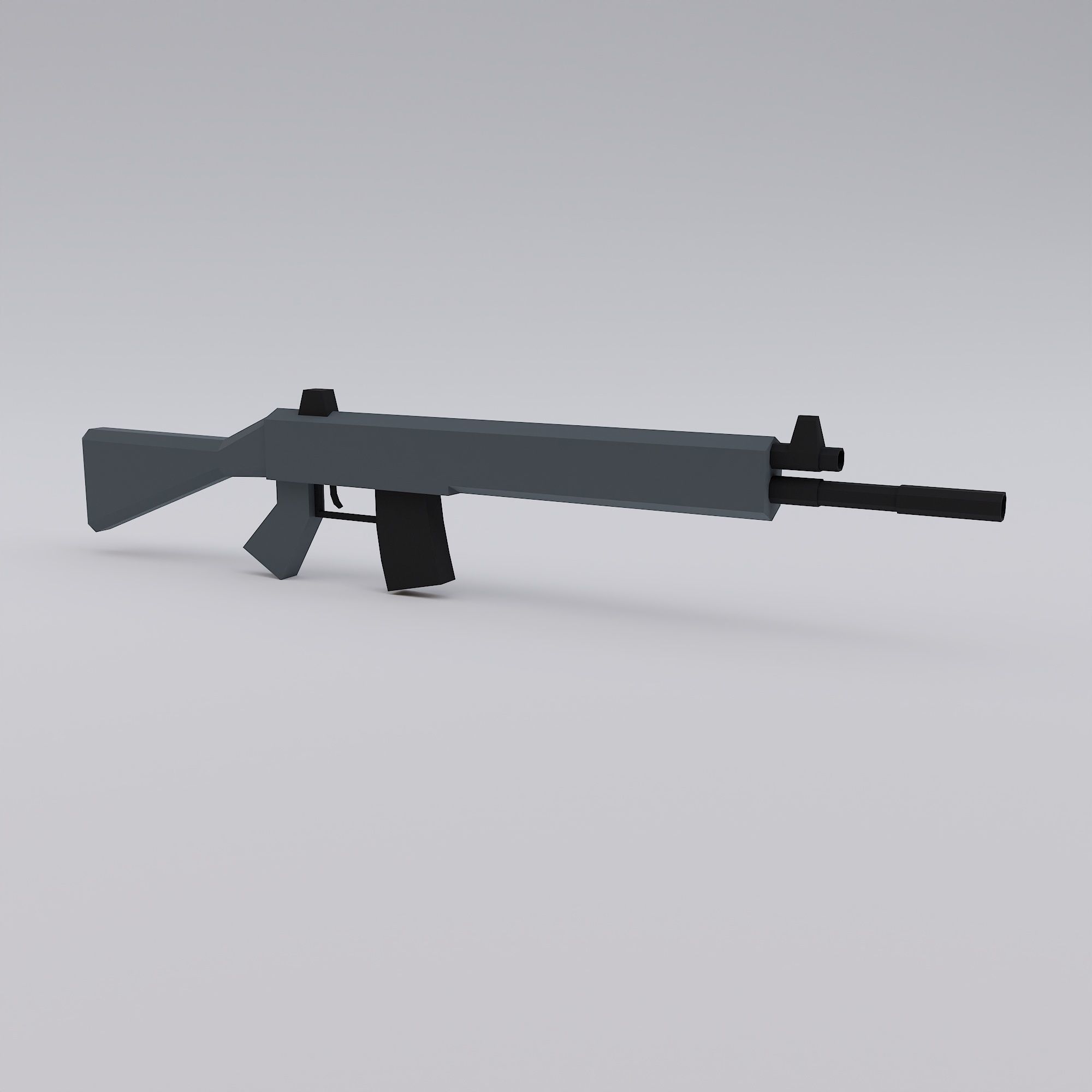 3D model SIG SG 540 assault rifle VR / AR / low-poly | CGTrader