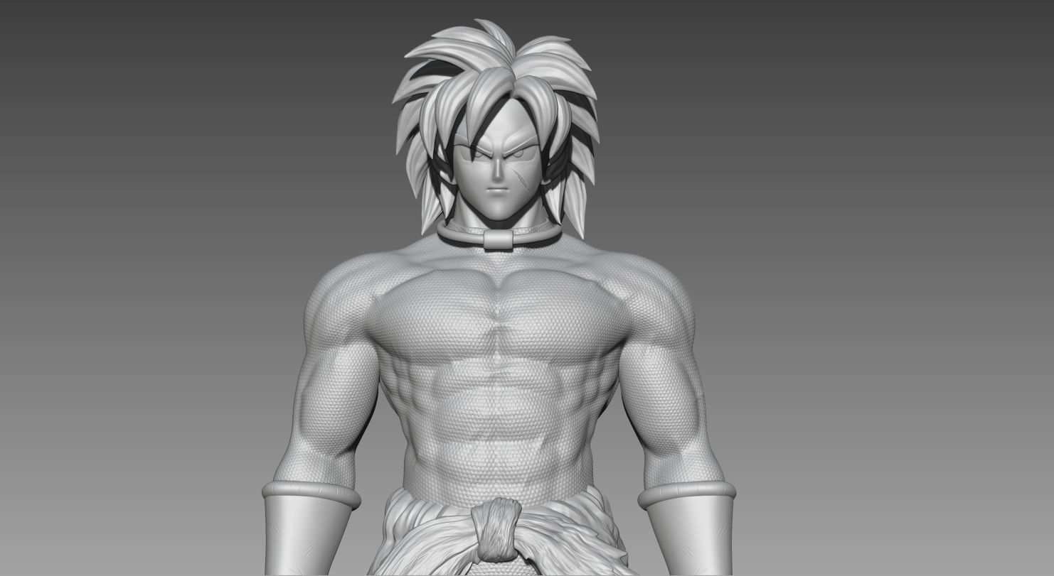 Broly DG super 3D model 3D printable | CGTrader