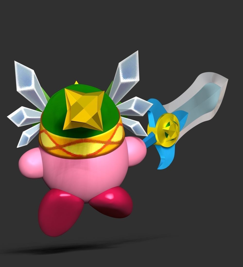 Kirby 3D model 3D printable | CGTrader