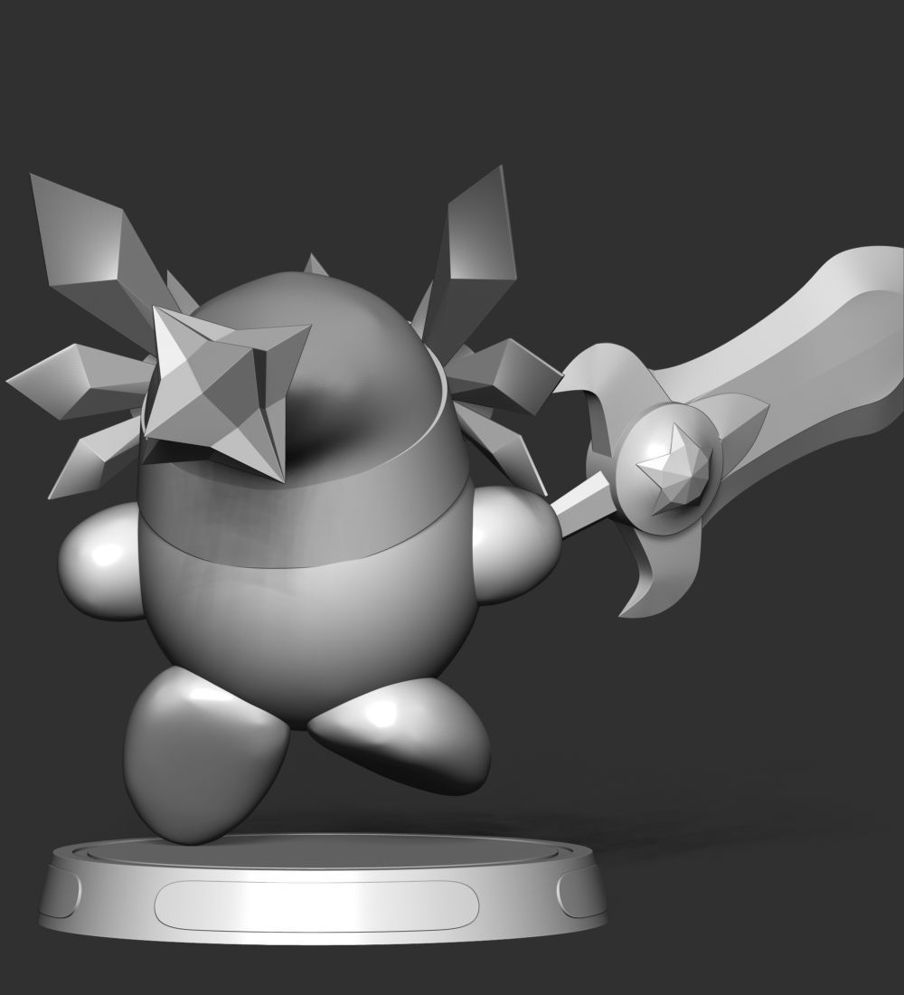 Kirby 3D model 3D printable | CGTrader