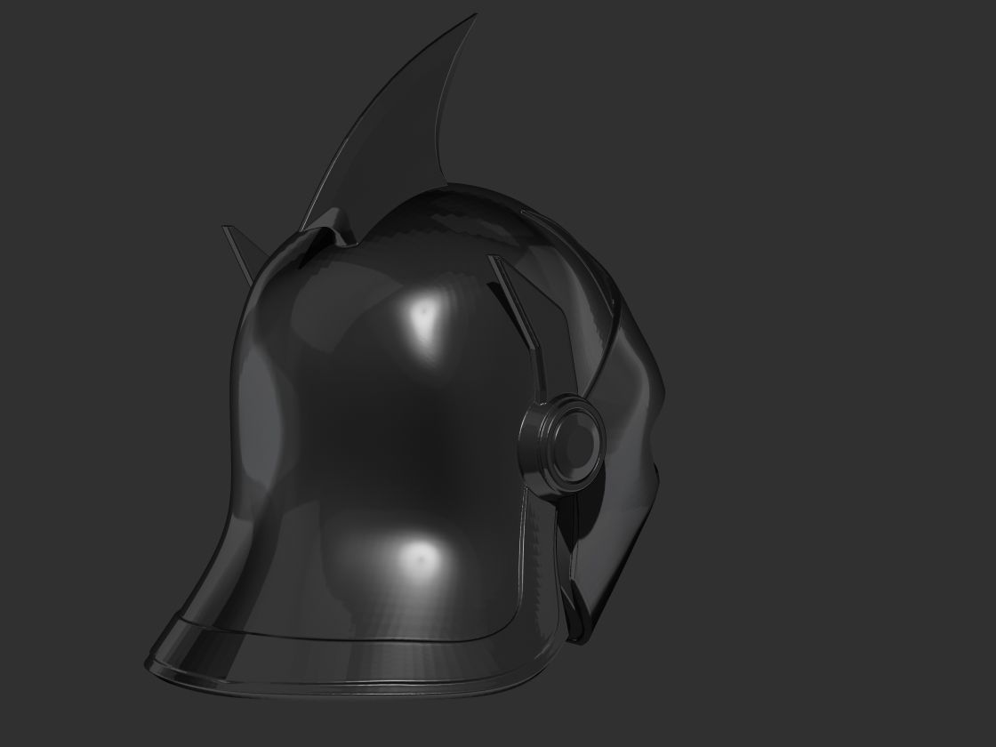 actarus helmet -STL for 3d printer-high poly model 3D model 3D ...