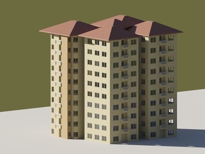 Building 03 free 3D model | CGTrader