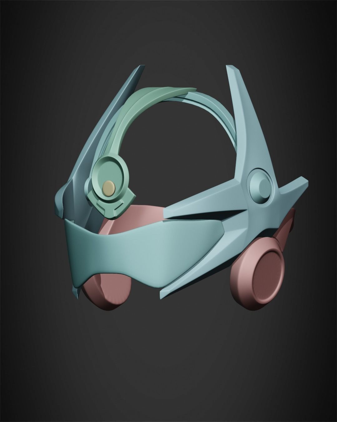 Overwatch 2 Symmetra Mask for Cosplay 3D model 3D printable | CGTrader