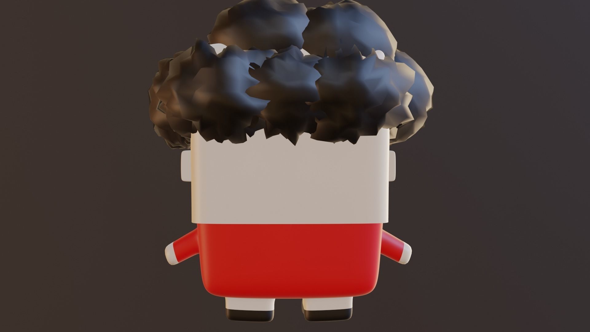 Cartoon man funny 3D model | CGTrader