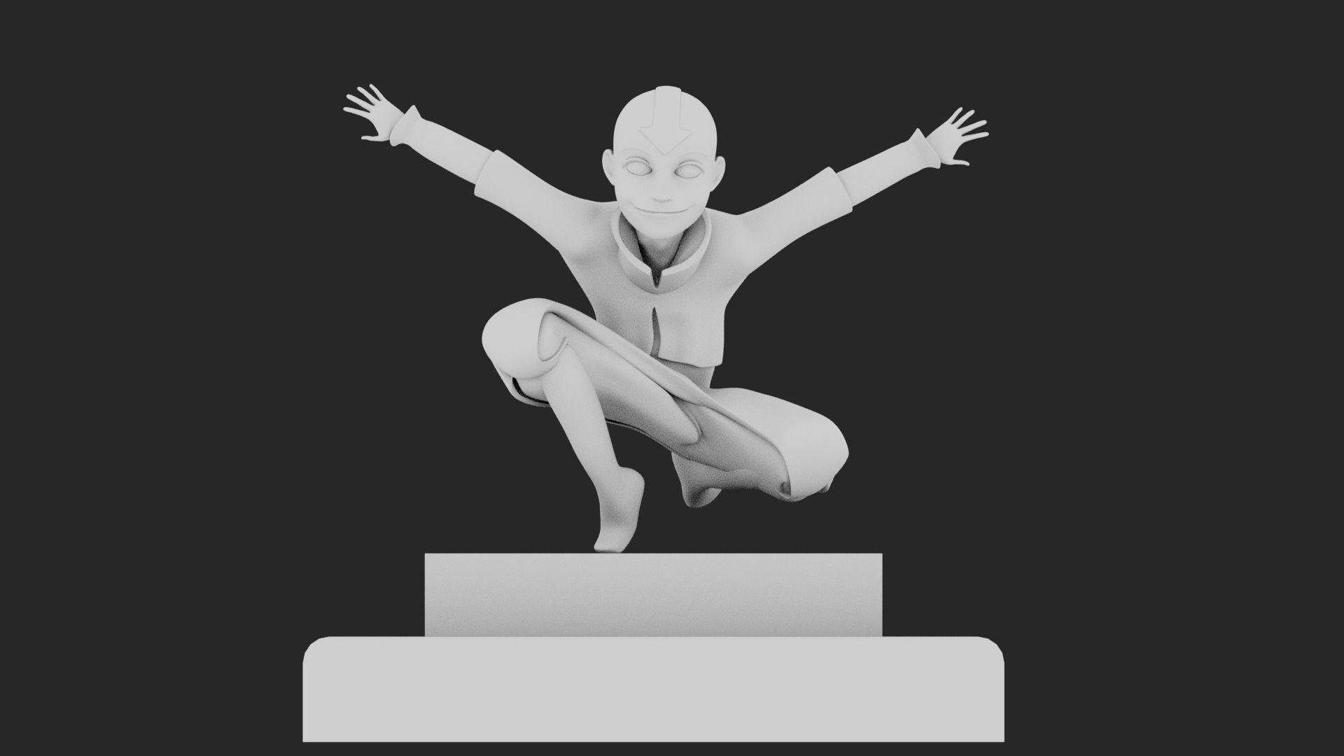 3D model Aang Game Avatar VR / AR / low-poly | CGTrader